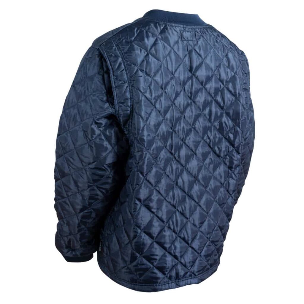 Short freezer jacket.